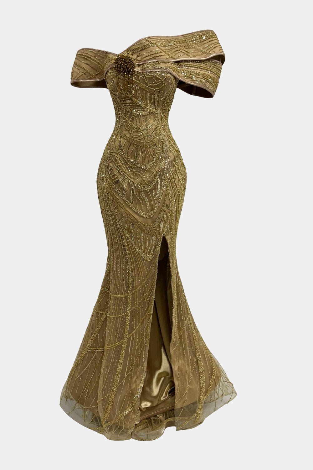 Sculptural Royal Gert-Johan Coetzee Gown