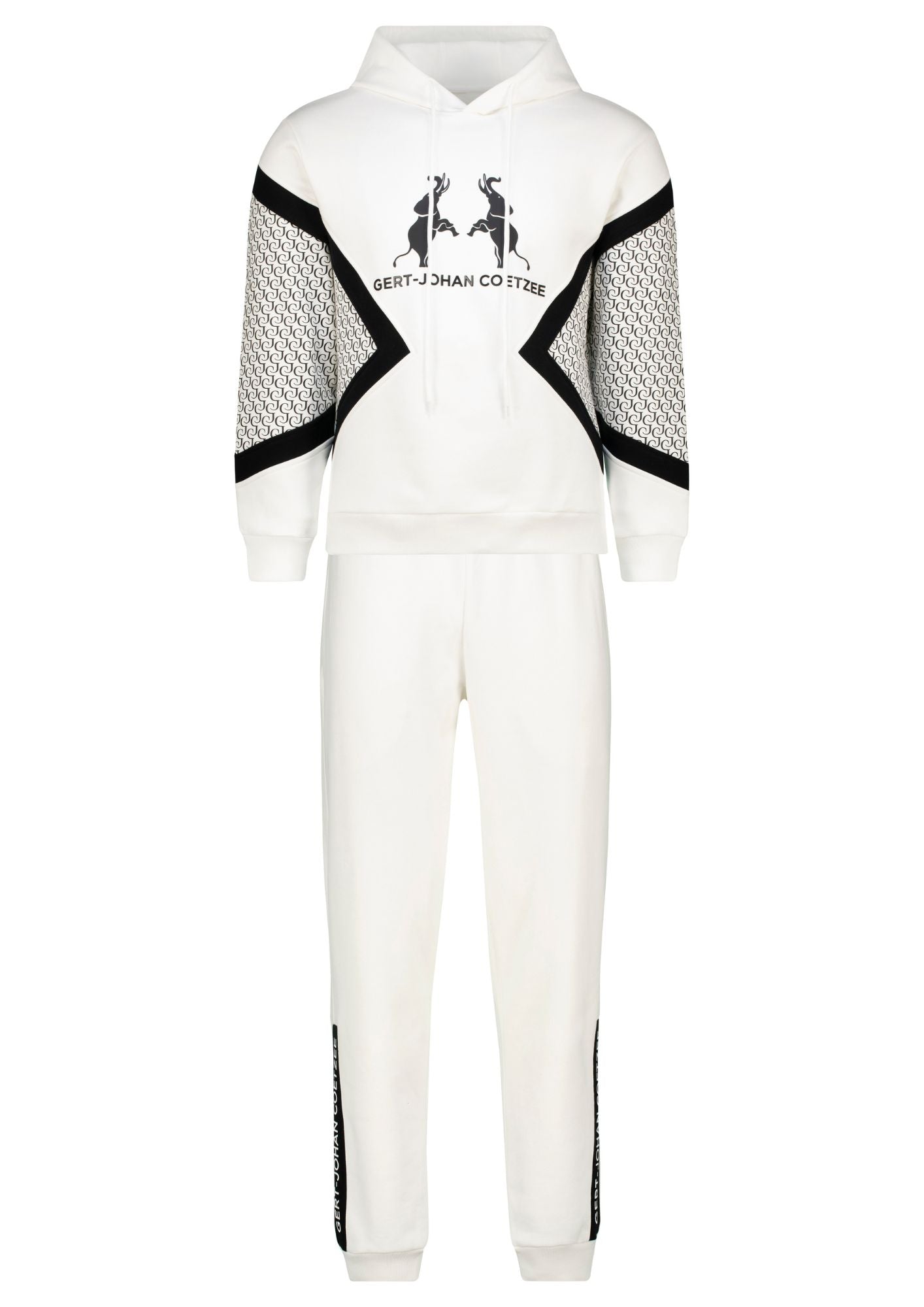 White Gert-Johan Coetzee tracksuit