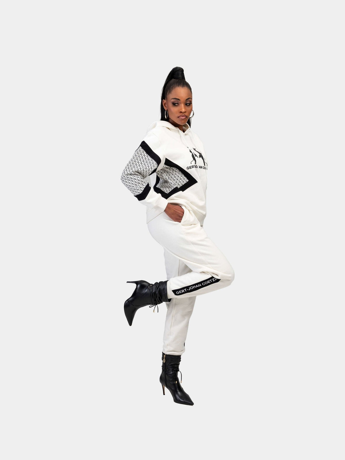 White Gert-Johan Coetzee tracksuit